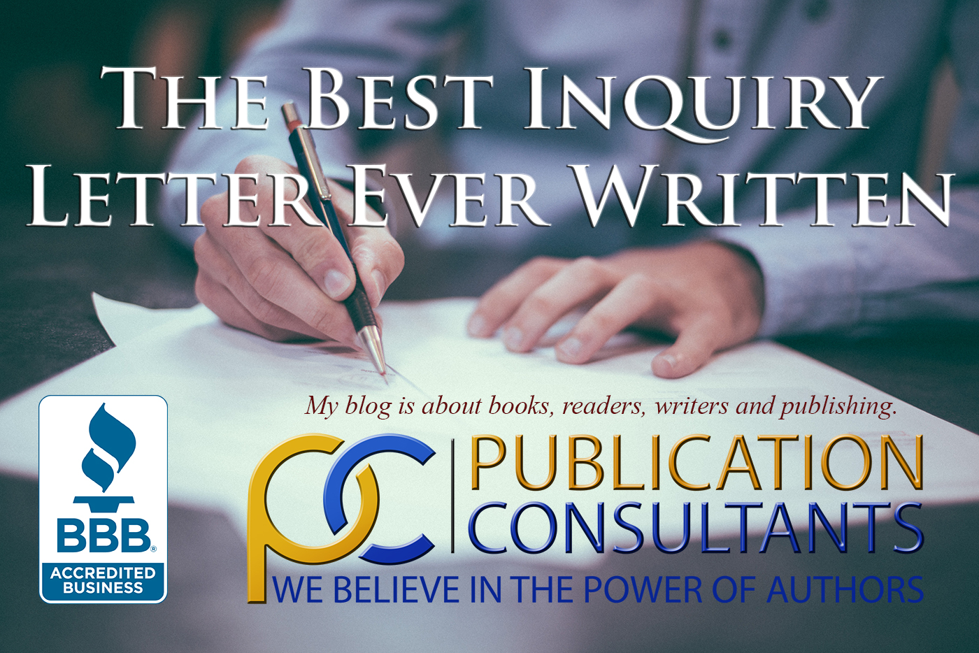 The Best Inquiry Letter Ever Written – Publication Consultants